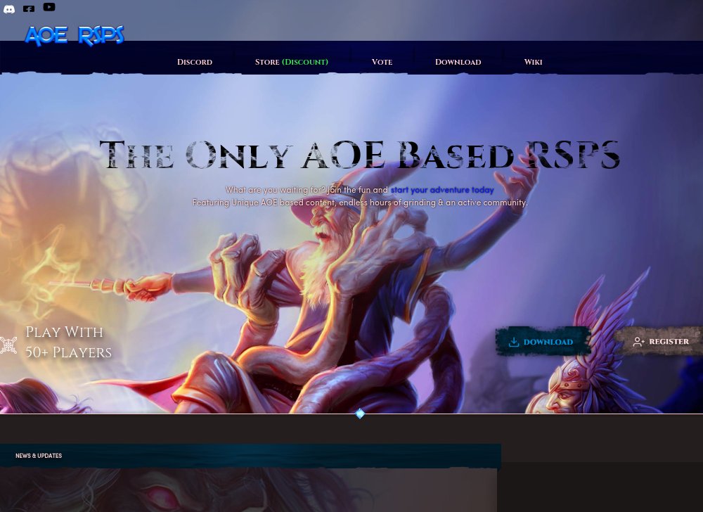 AOE RSPS | THE ONLY AOE BASED RSPS. - Runescape | Gaming top 100...