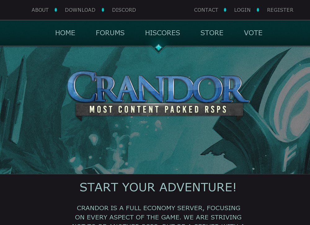 Crandor - Runescape | Gaming top 100 list - Arena-Top100.com