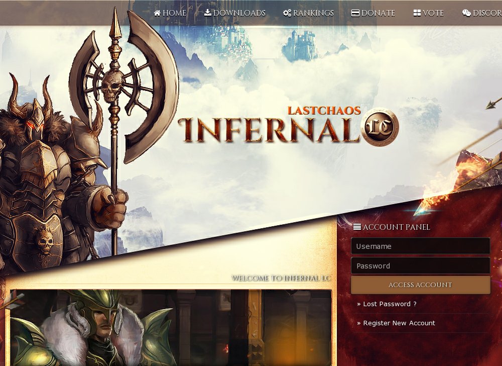 Infernal LastChaos - Last Chaos | Gaming top 100 list