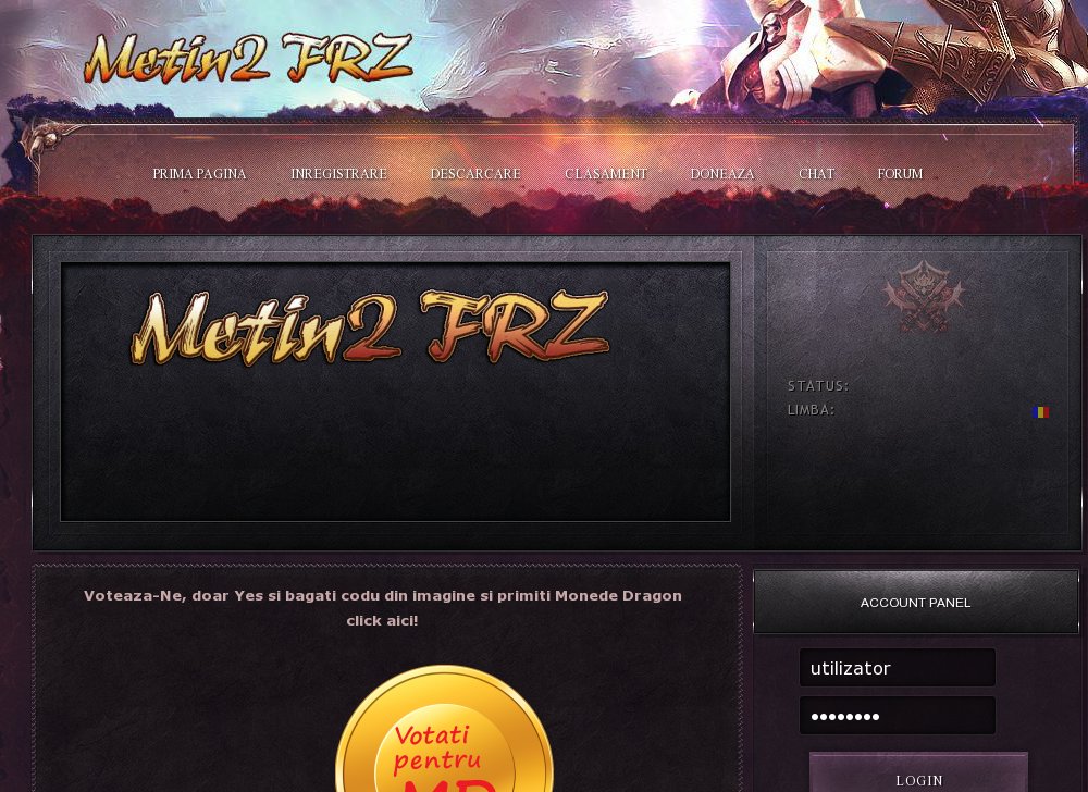 Metin2 FRZ - Metin2 | Gaming top 100 list - Arena-Top100.com