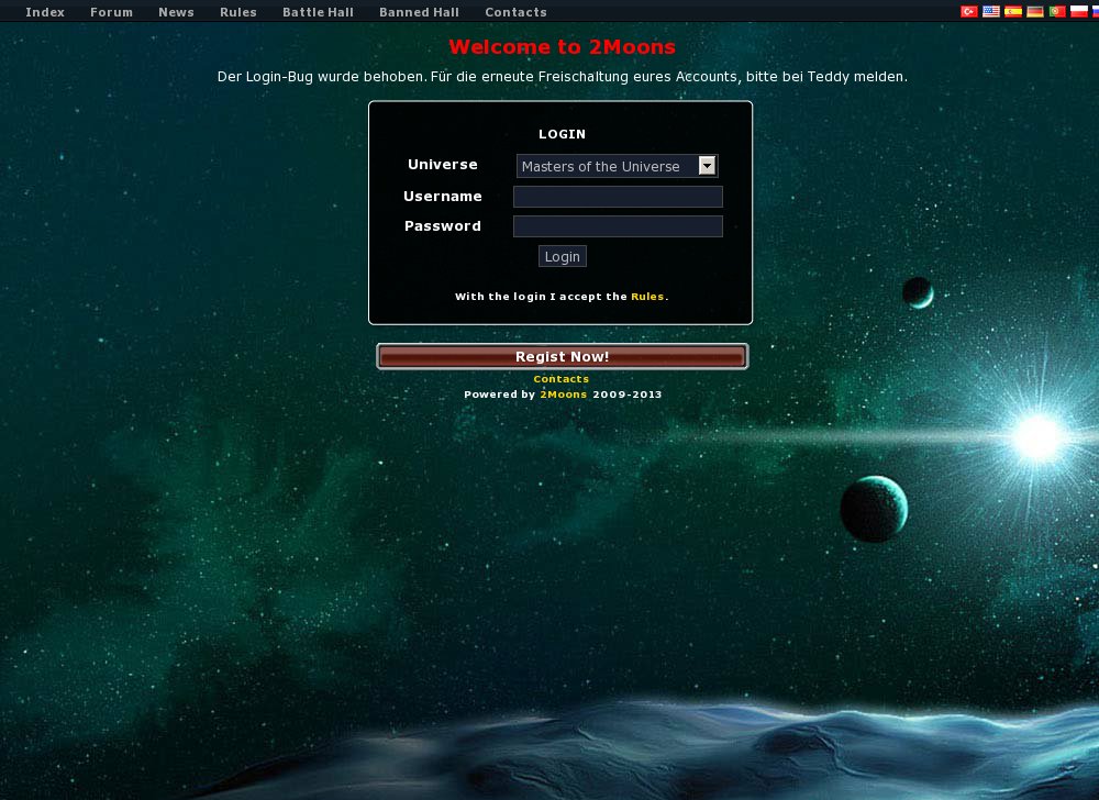 Masters of the Universe - OGame | Gaming top 100 list