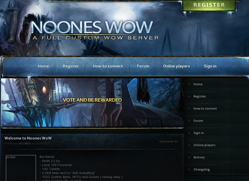 Noones WoW - World of Warcraft | Gaming top 100 list