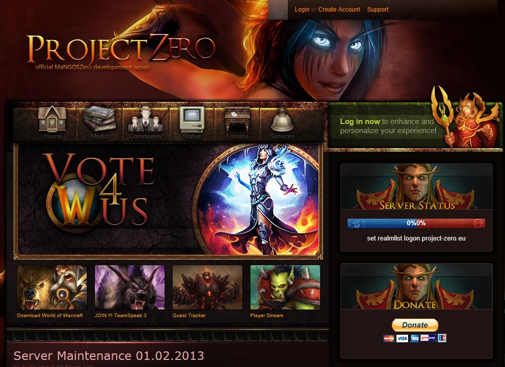 MaNGOSZero 1.12.1 Project of MaNGOS - World of Warcraft | Gaming...