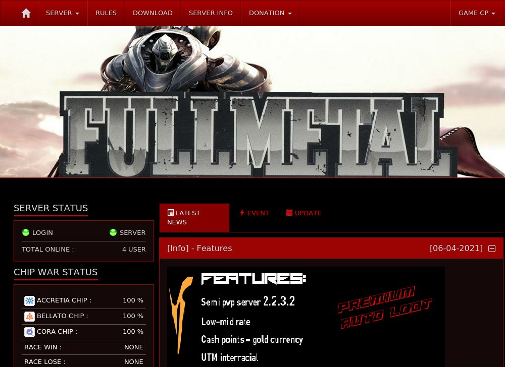 RF Full Metal 2.2.3.2 - RF Online | Gaming top 100 list