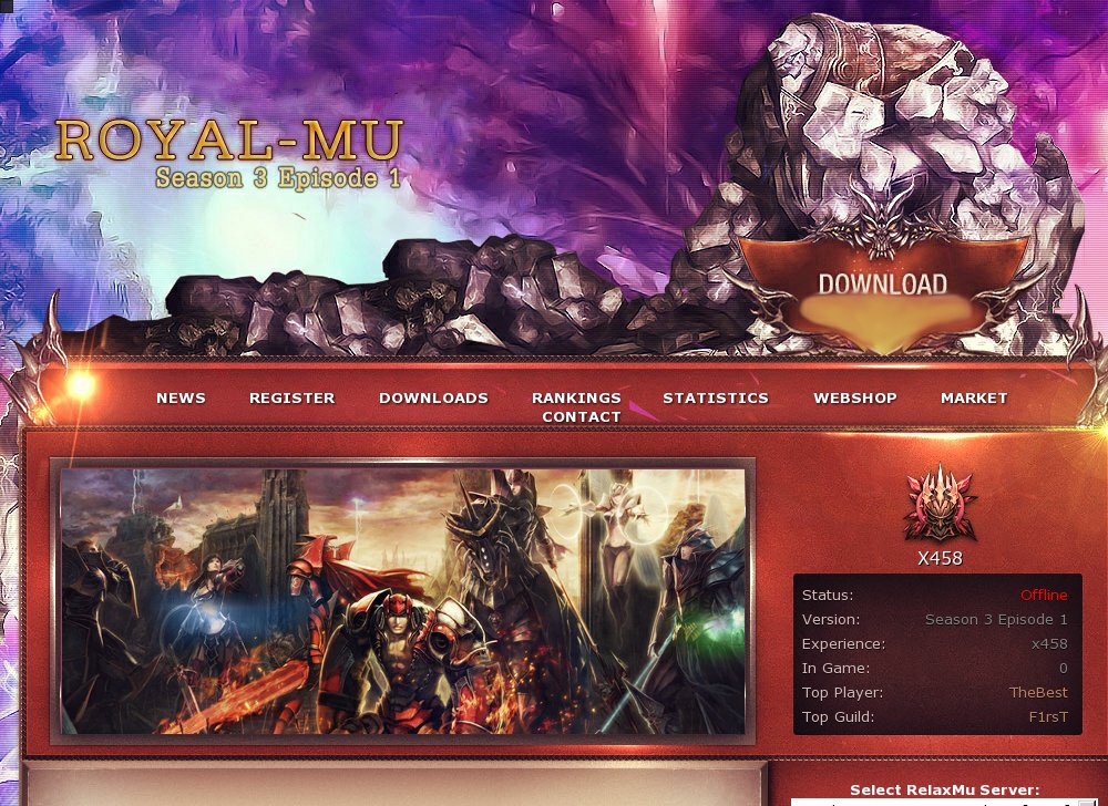 RoyalMU - 3000x - Opening 26 MAY - Mu Online | Gaming top 100 list...