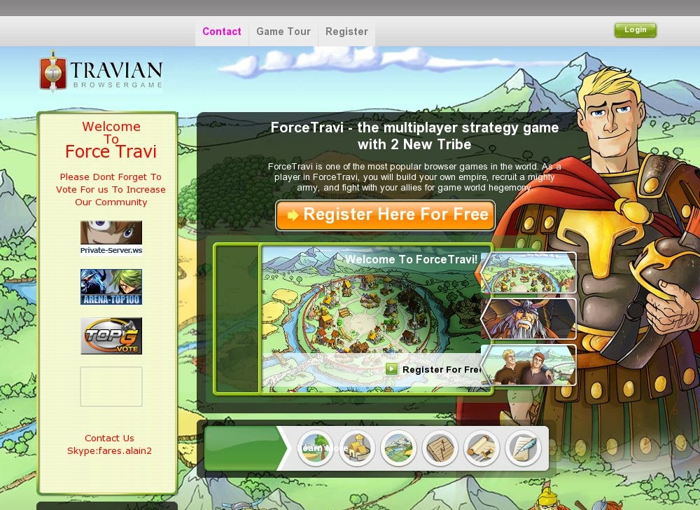 Travianz.net - x5000 x80000 x500 - Travian | Gaming top 100 list