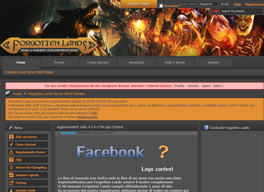 Forgotten Lands - World of Warcraft | Gaming top 100 list