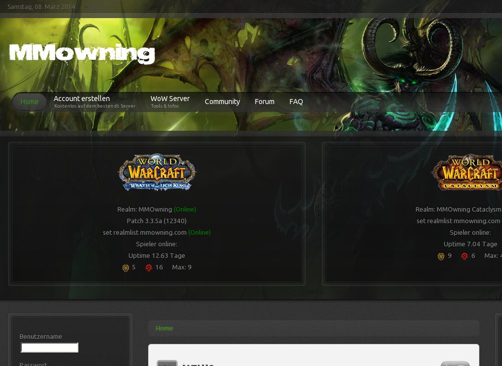 MMowning.de 24/7 Blizzlike No Donate - World of Warcraft | Gaming...