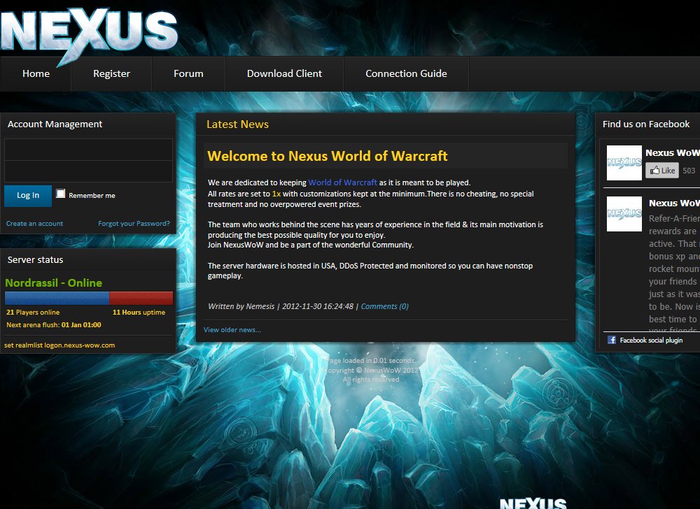 Nexus-WoW 3.3.5 An Unparalleled WoW Experience - World of Warcraft...
